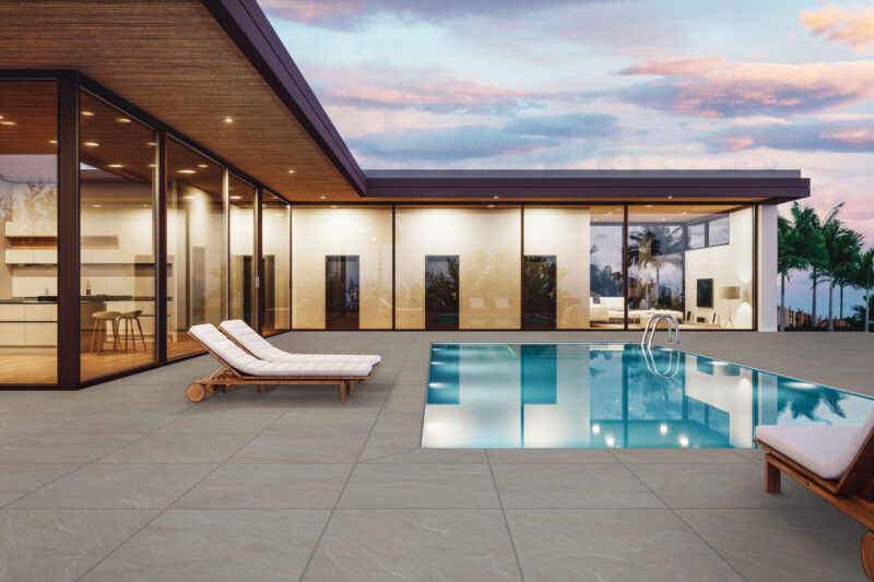 Cleft Blue Lake - Bluestone Natural Cleft Porcelain Pavers